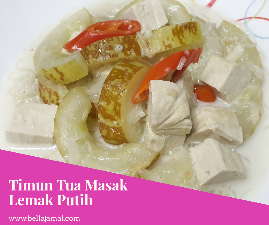 Resepi Timun Tua Masak Lemak Putih