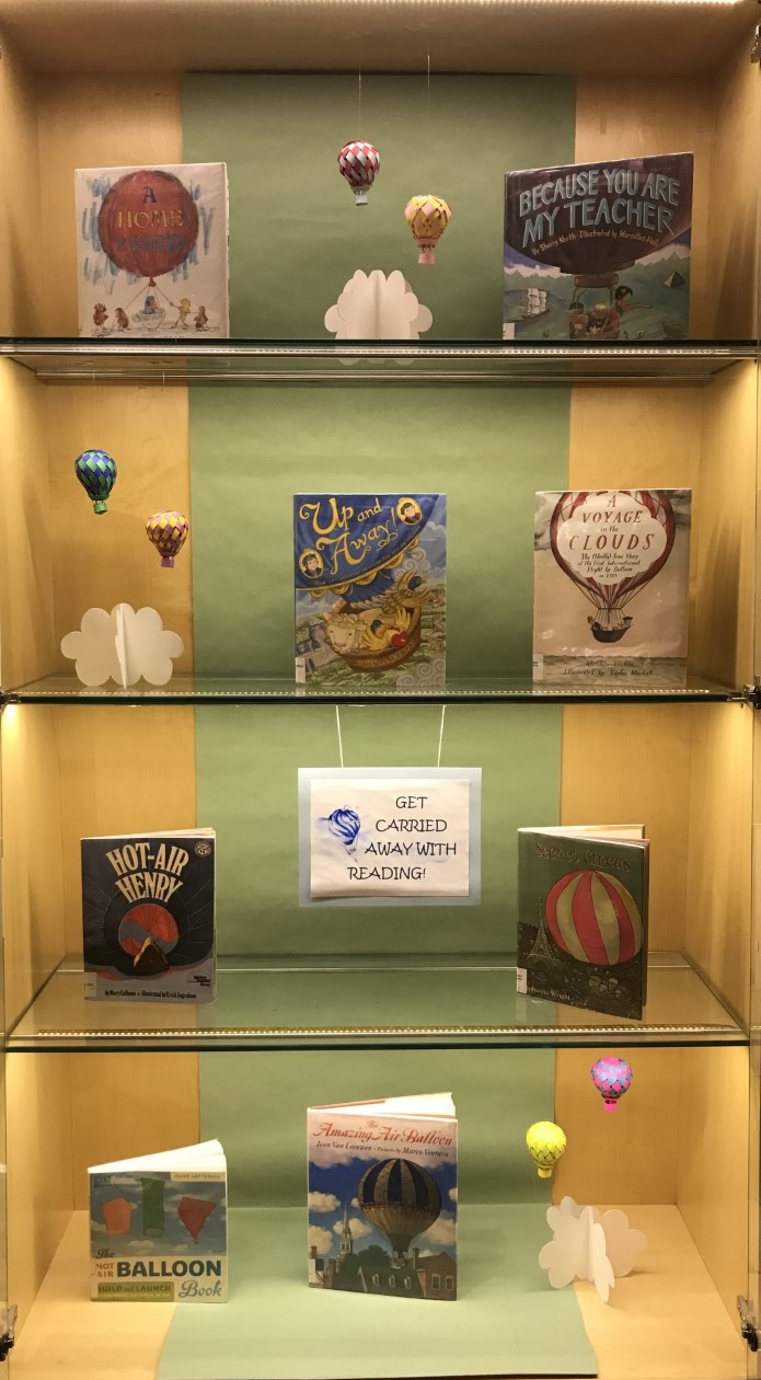 DISPLAY: Get Carried Away with Reading