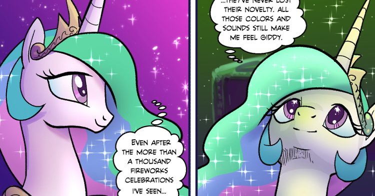 Equestria Daily - MLP Stuff!: Comic: New Year / Rogue Diamond 9:10 ...