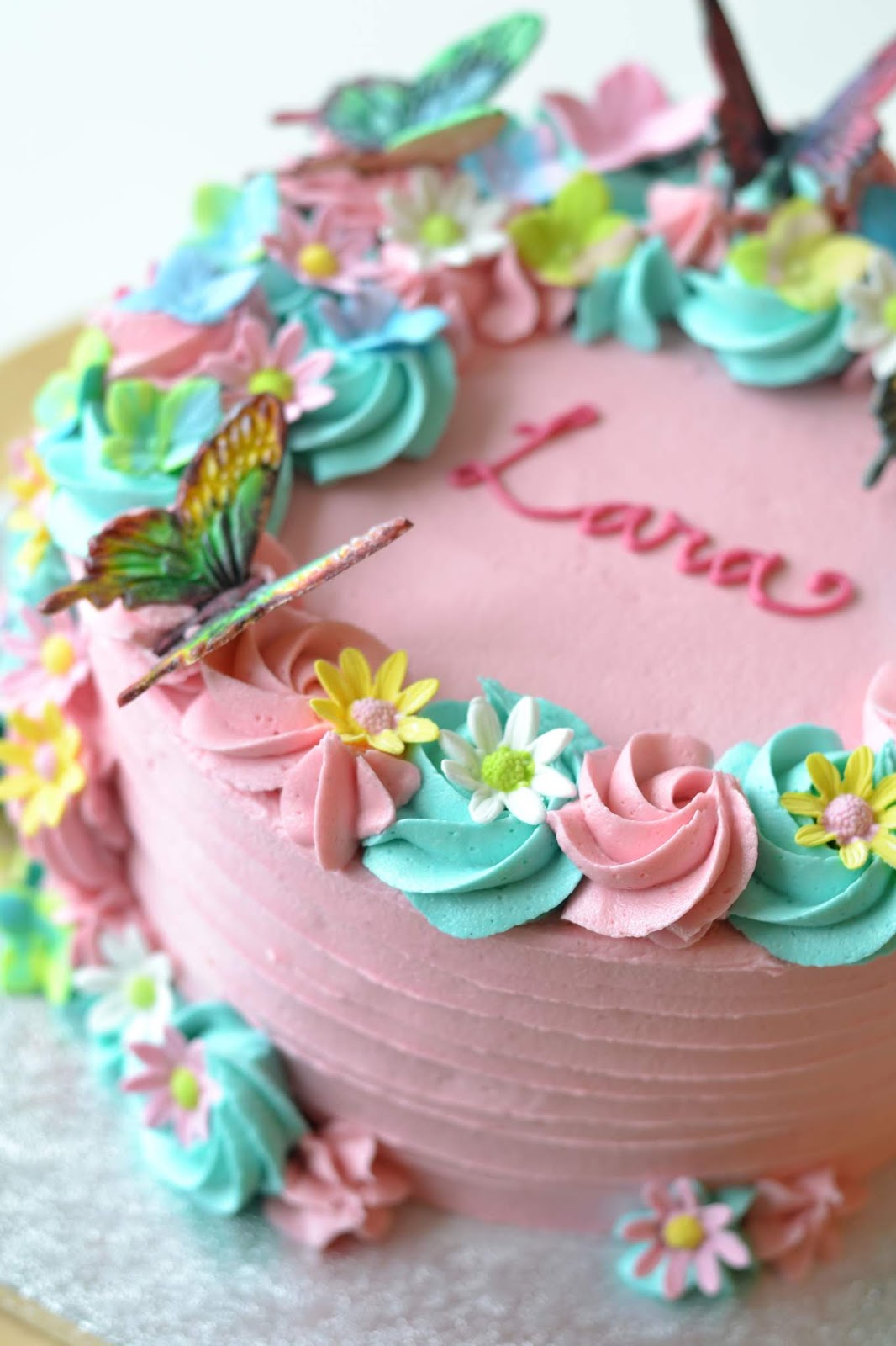 Butterfly Birthday Cake