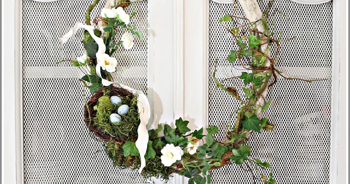 common ground : Vintage Cottage Weekend: Wild Victorian Wreath