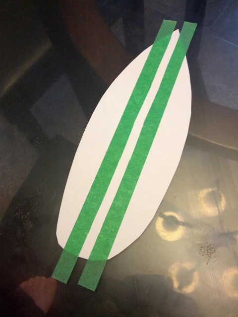 Tape Resist Surfboard Craft for Kids | And Next Comes L - Hyperlexia ...