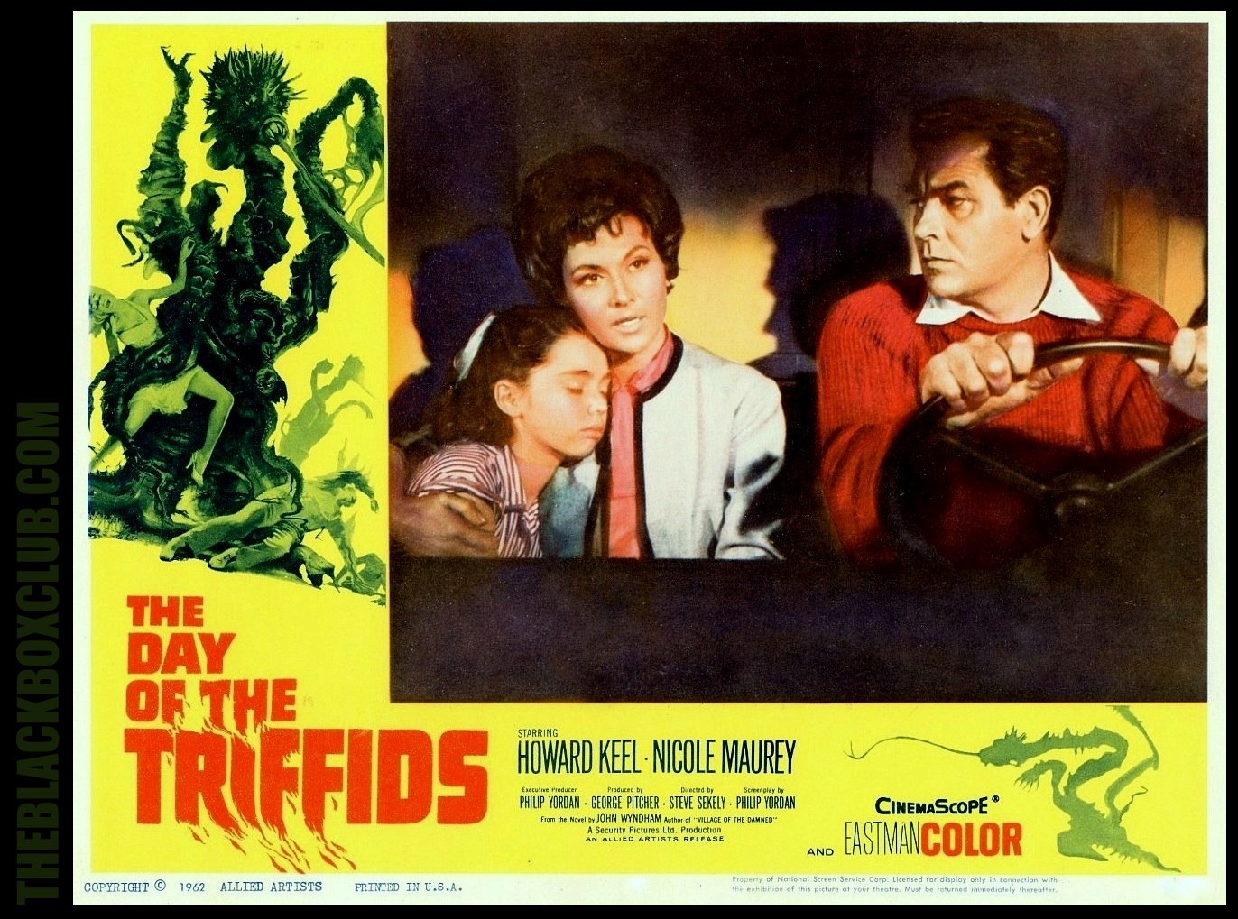 The Black Box Club: 'THE DAY OF THE TRIFFIDS' : HOWARD KEEL JANETTE ...