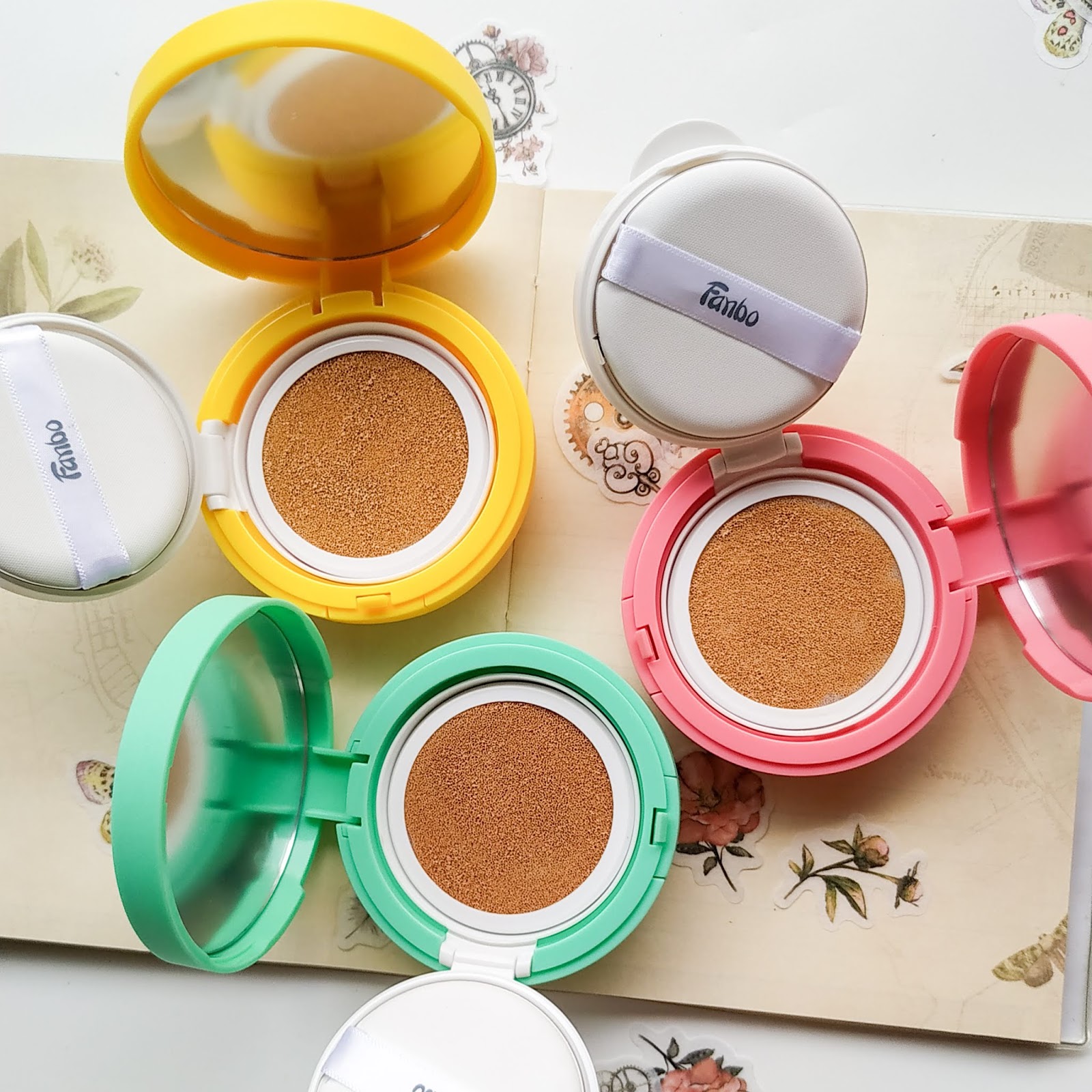 Cushion Lokal Terbaru : Fanbo BB Aqua Foundation | Your Wild Daisy