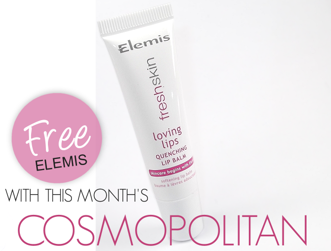 Raspberry Rouge: Free Elemis Loving Lips Quenching Lip Balm With April ...