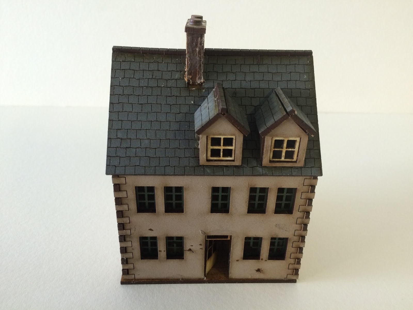 Empires At War Blog: 20mm normandy buildings