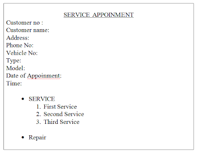 Student Project Report: Customer Service Management System Synopsis