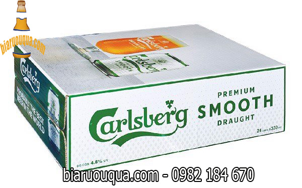 Bia lon, bia chai Carlsberg giá bao nhiêu?