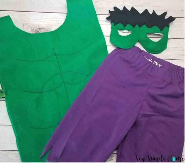 Easy DIY Incredible Hulk Kids Costume | Sew Simple Home