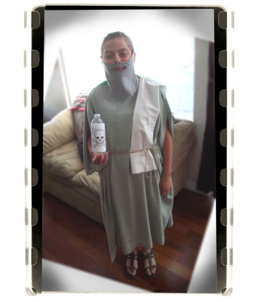 Tearful Touch: DIY Greek Costume - Socrates