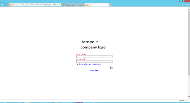 Ramanji_SharePoint: Custom sign-in page in SharePoint 2013