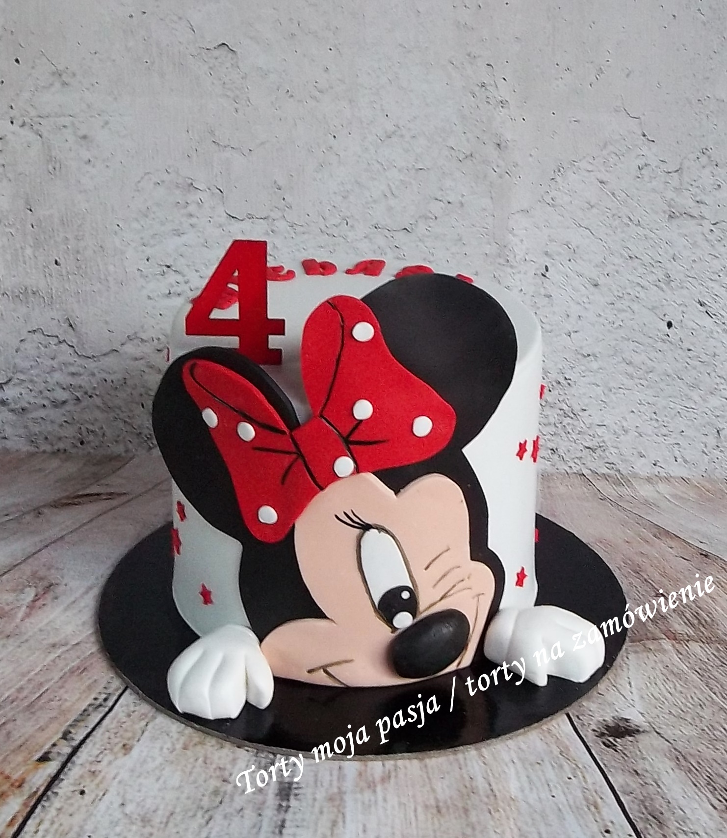 Torty moja pasja / Cakes my passion: Tort Myszka Minnie / Minnie Mouse cake