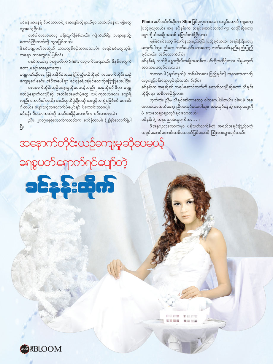 Arloo's Myanmar Model Gallery: Khin Nan Htike - Christmas Tree