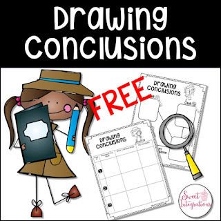 Teaching Deep Thinking With Drawing Conclusions | Sweet Integrations
