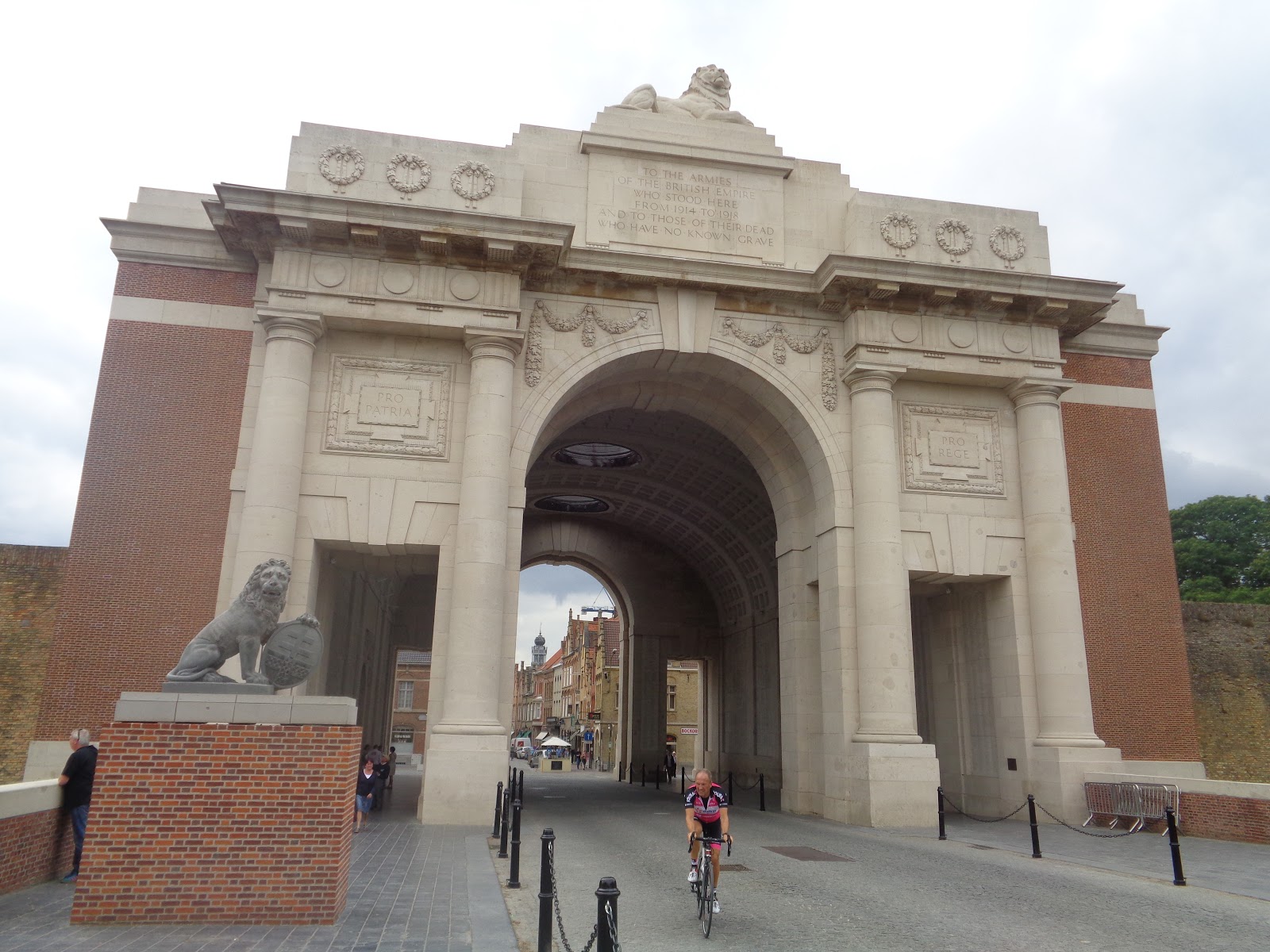 Menin Gate in Ypres Belgium We will remember them