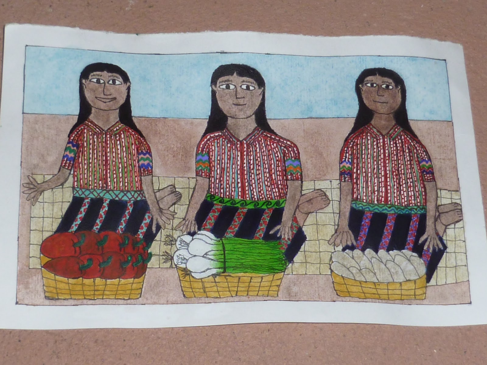Julio´s Maya Art: The Three Sisters / Las Tres Hermanas