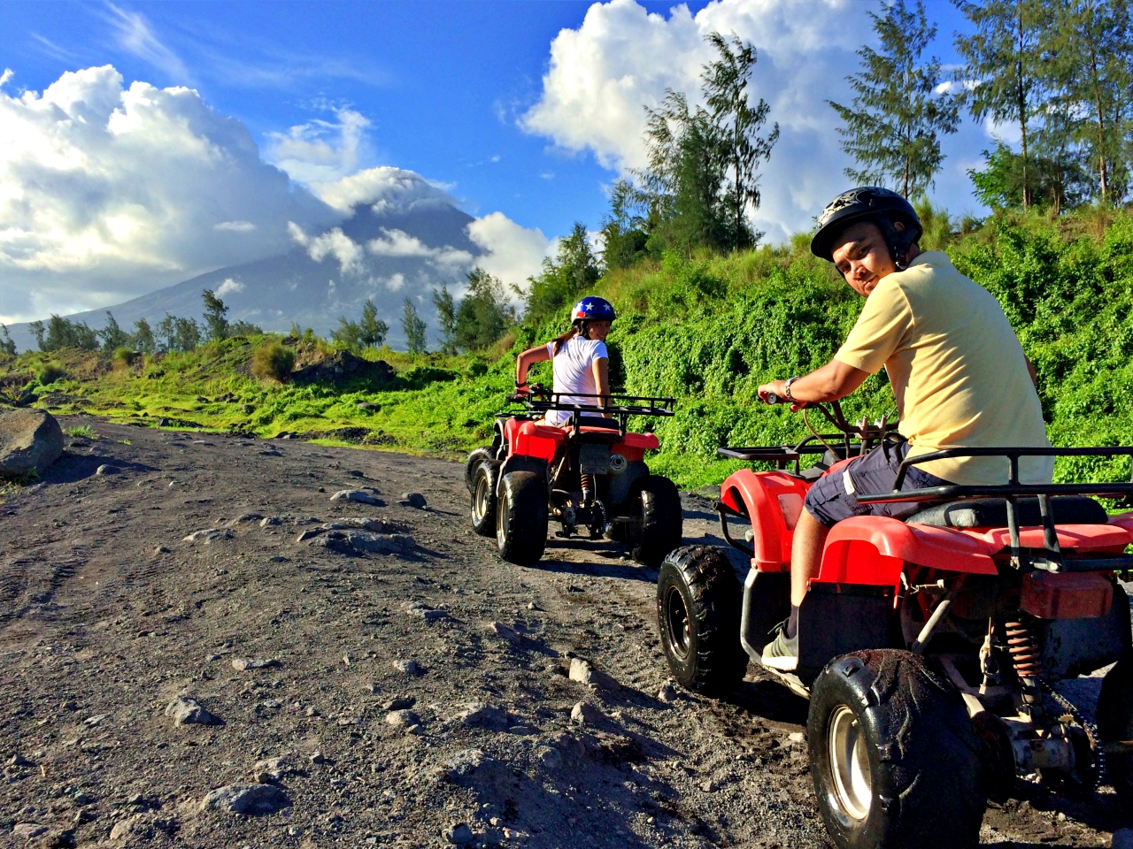 ATV Riding near Mayon Volcano | Albay - Nomadic Experiences