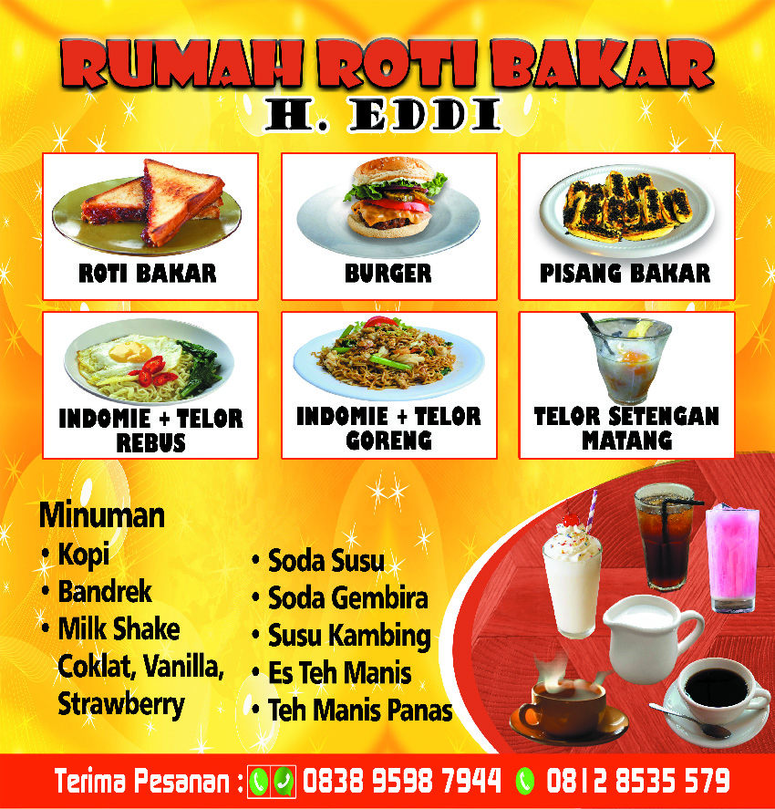 Spanduk Rumah Roti Bakar