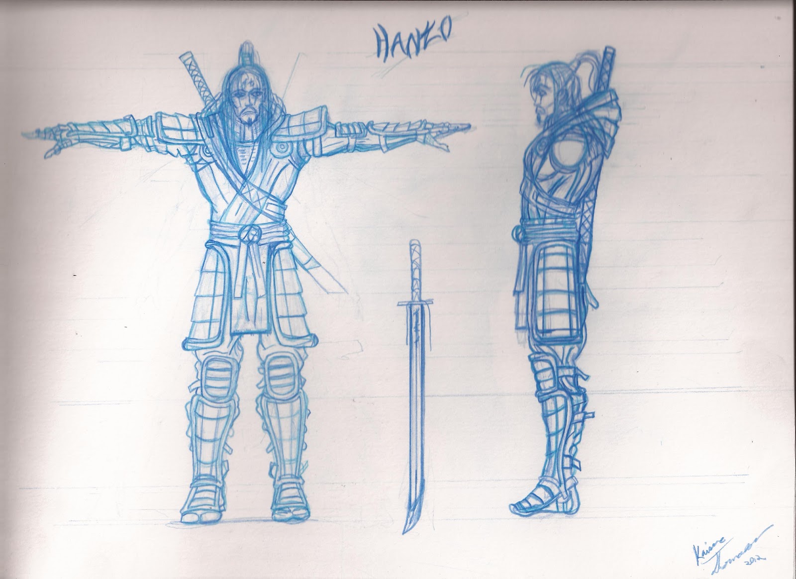 Kaz'sCreativeBlog: T POSE model sheets