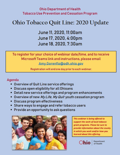 Clark, Champaign & Madison Counties 211: Ohio Tobacco Quit Line