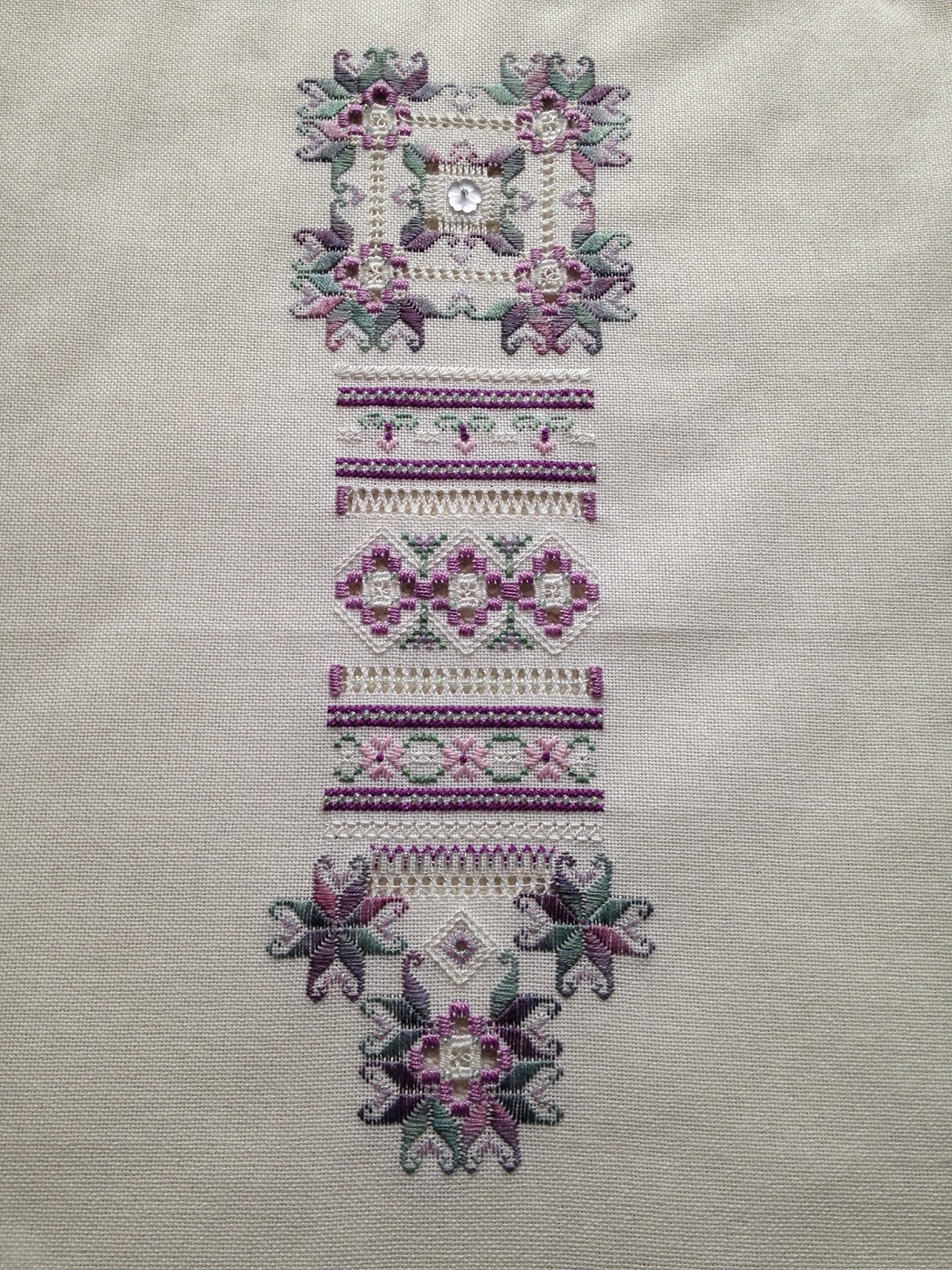 Quietly Stitching: April Showers...