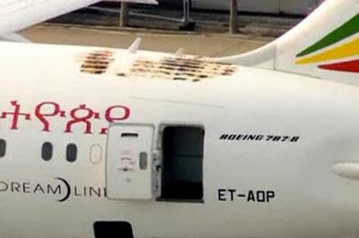 Aerospace Diary: Ethiopian 787 in LHR - ELT Battery on fire?