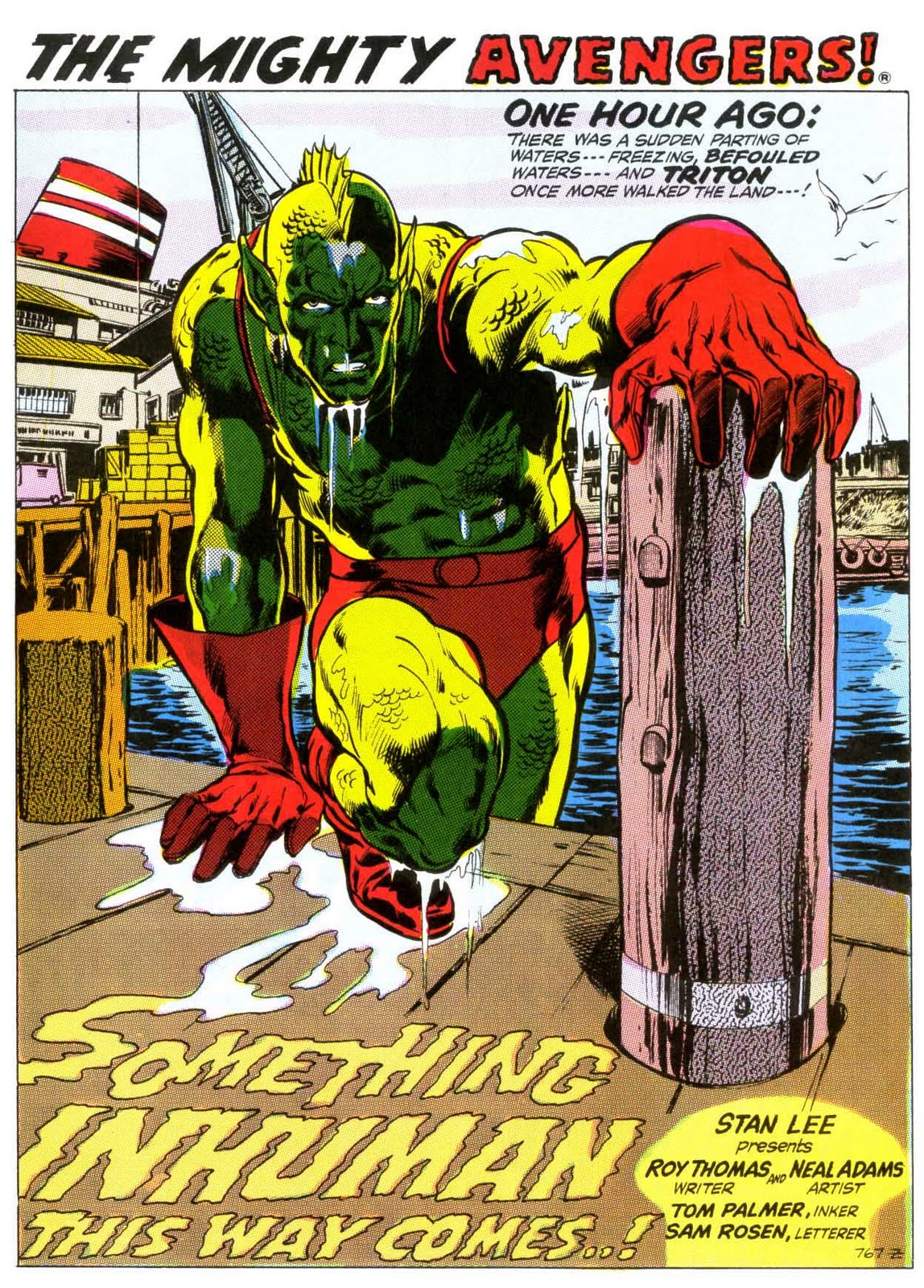 Pellucidar Offerings 3: Something Inhuman Avengers Tale By Neal Adams ...