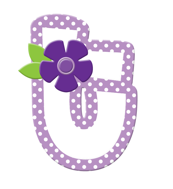 ® Colección de Gifs ®: LETRAS GRANDES EN COLOR MORADO PARA IMPRIMIR