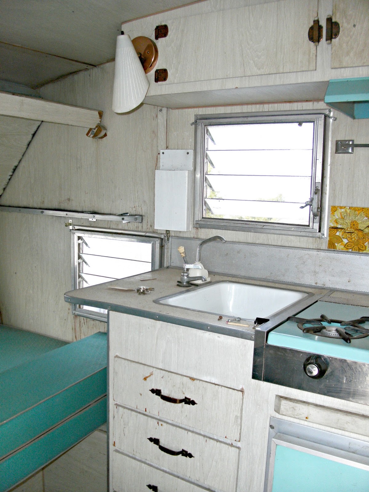 My Vintage Trailer - A Tour Before the Renovation - Little Vintage Cottage