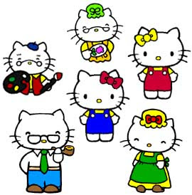 Hello Kitty: Desenhos animados