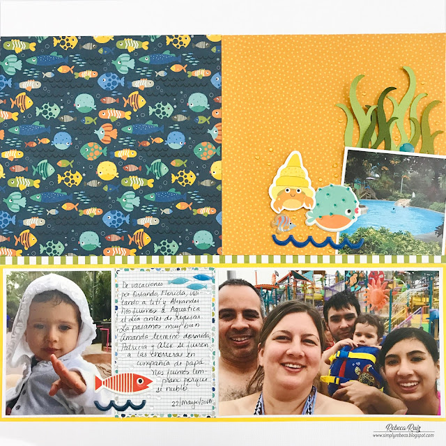Fun Day Layout - Simply Rebeca