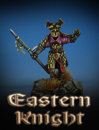 James Wappel Miniature Painting: Eastern Knight