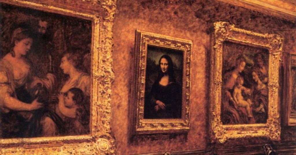 Louis Béroud | Mona Lisa al Louvre, 1911 | Tutt'Art@ | Pittura ...