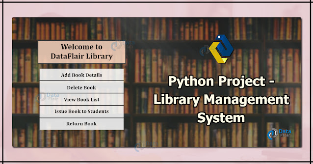 Library management project || OOP || Python 3 - Ahamed's Blog