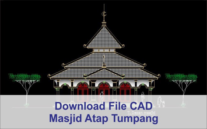 Download Gambar Masjid Atap Tumpang File Autocad Via Google Drive ...