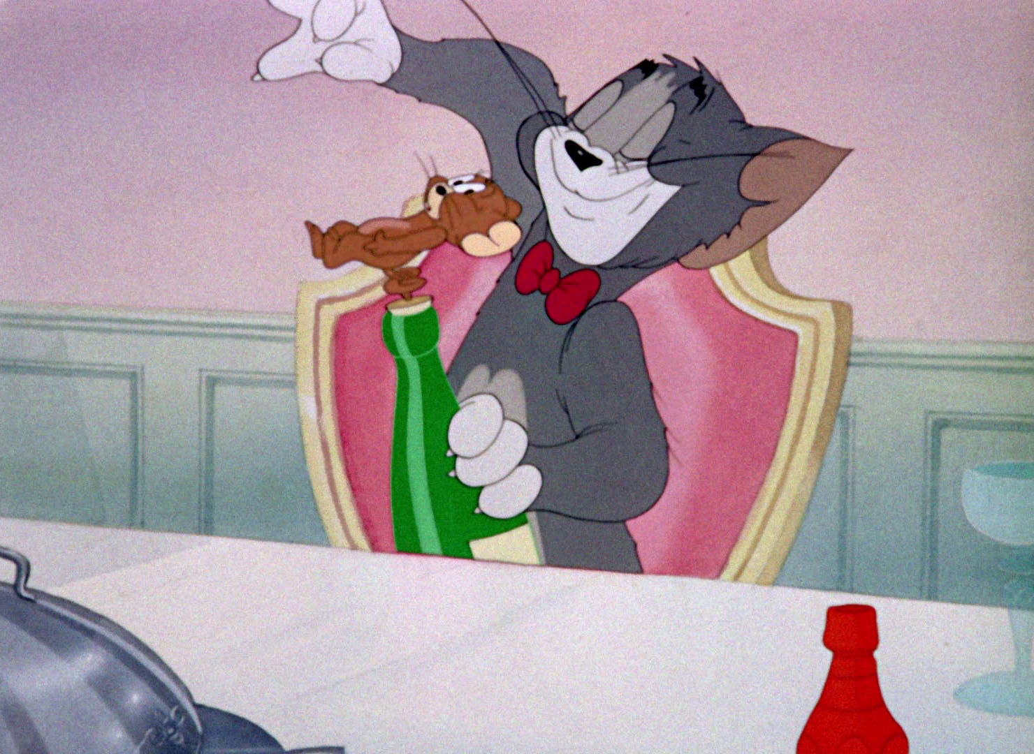 Tom & Jerry Pictures: "The Mouse Comes to Dinner"