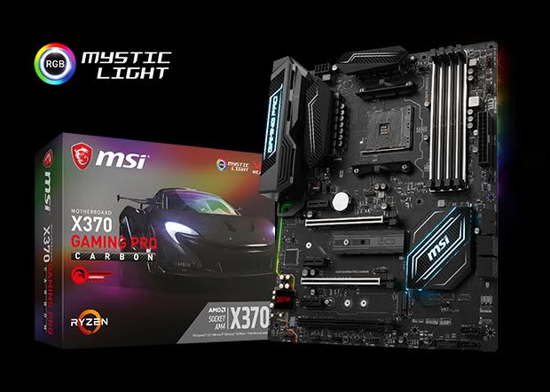 MSI releases complete new AM4 GAMING lineup to harness the power of Ryzen