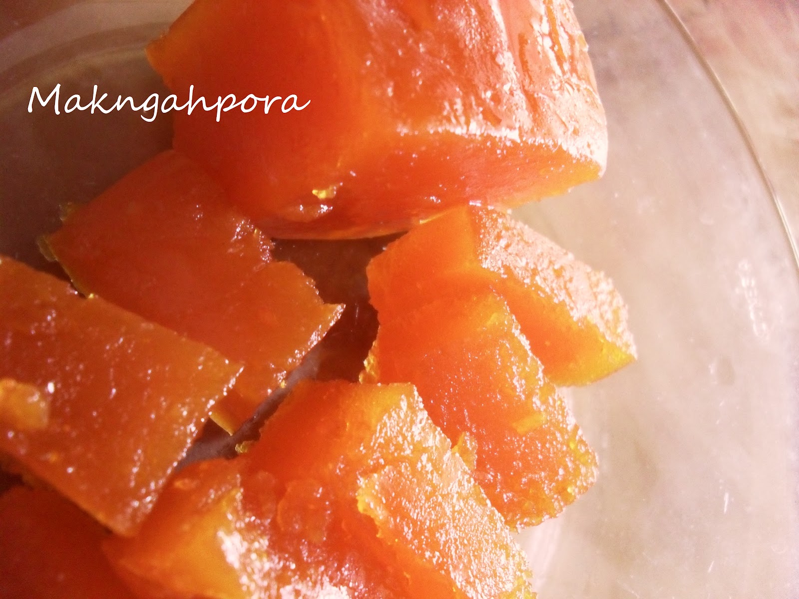 Mak Ngah Pora: Halwa maskat