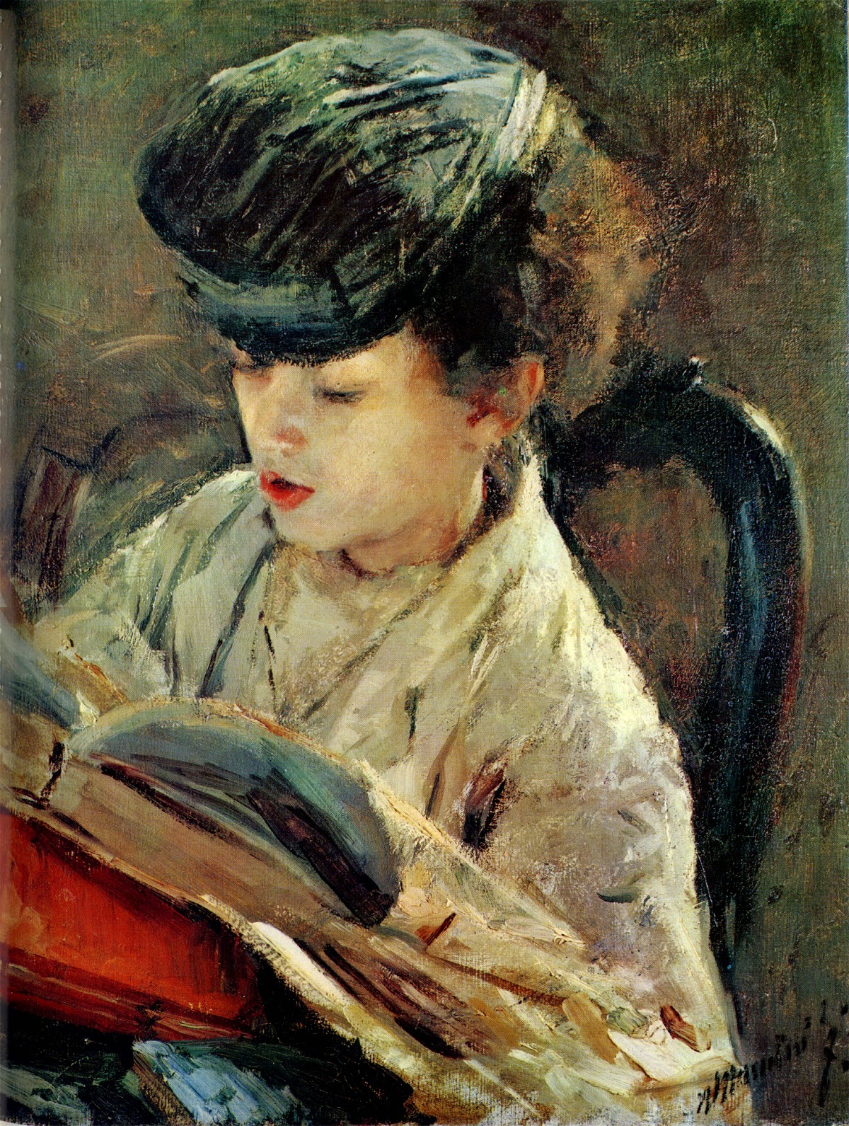 Reading and Art: Antonio Mancini