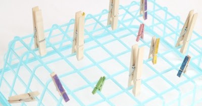 Quick and Easy Fine Motor Clothespin Activity | School Time Snippets