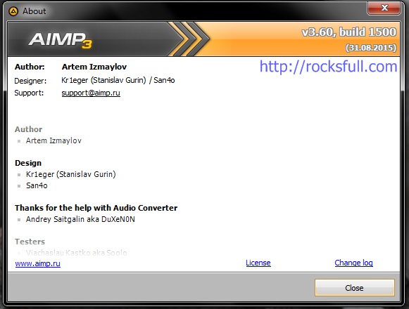 AIMP v3.60 Build 1500 [FULL SKIN] | arghhhhh...
