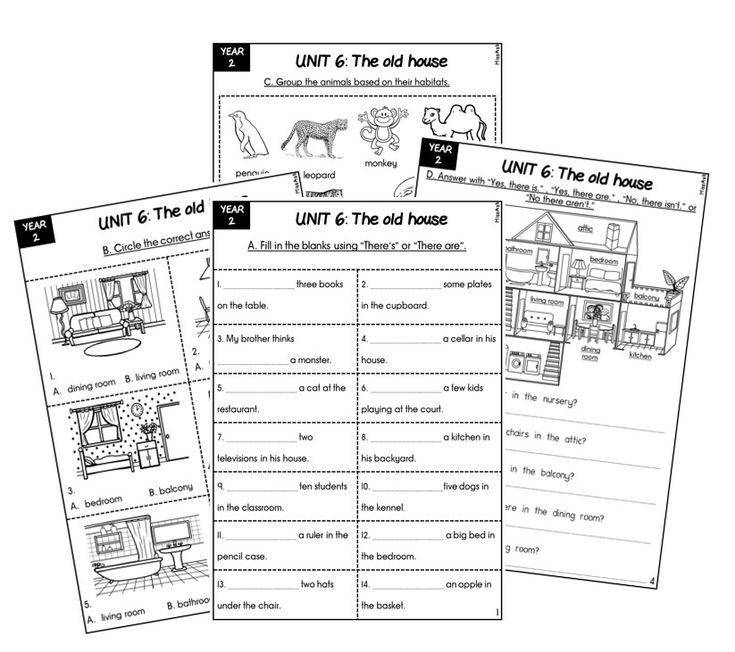 ASH THE TEACHER: YEAR 2 TOPICAL QUIZZES