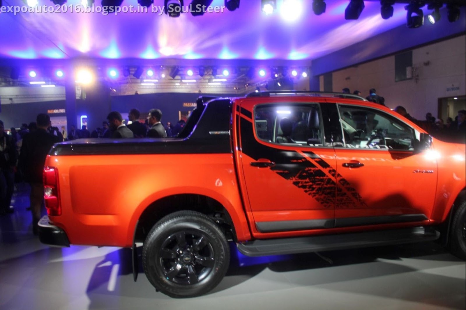 Auto Expo 2016 by SouLSteer: Orange Chevrolet Colorado High Country 2.8 ...