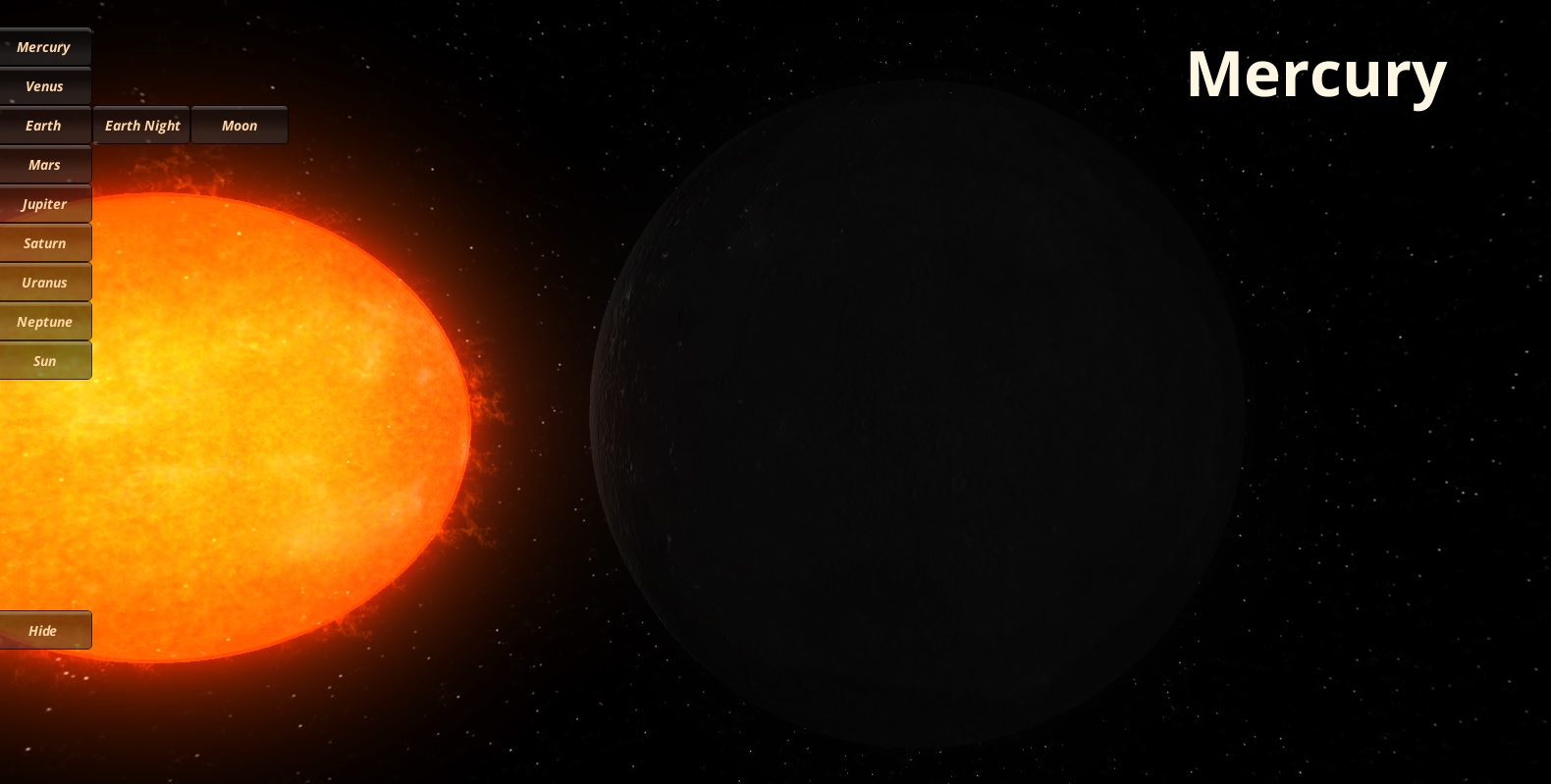 Solar System updated For Unity 5 - Available on Unity Store
