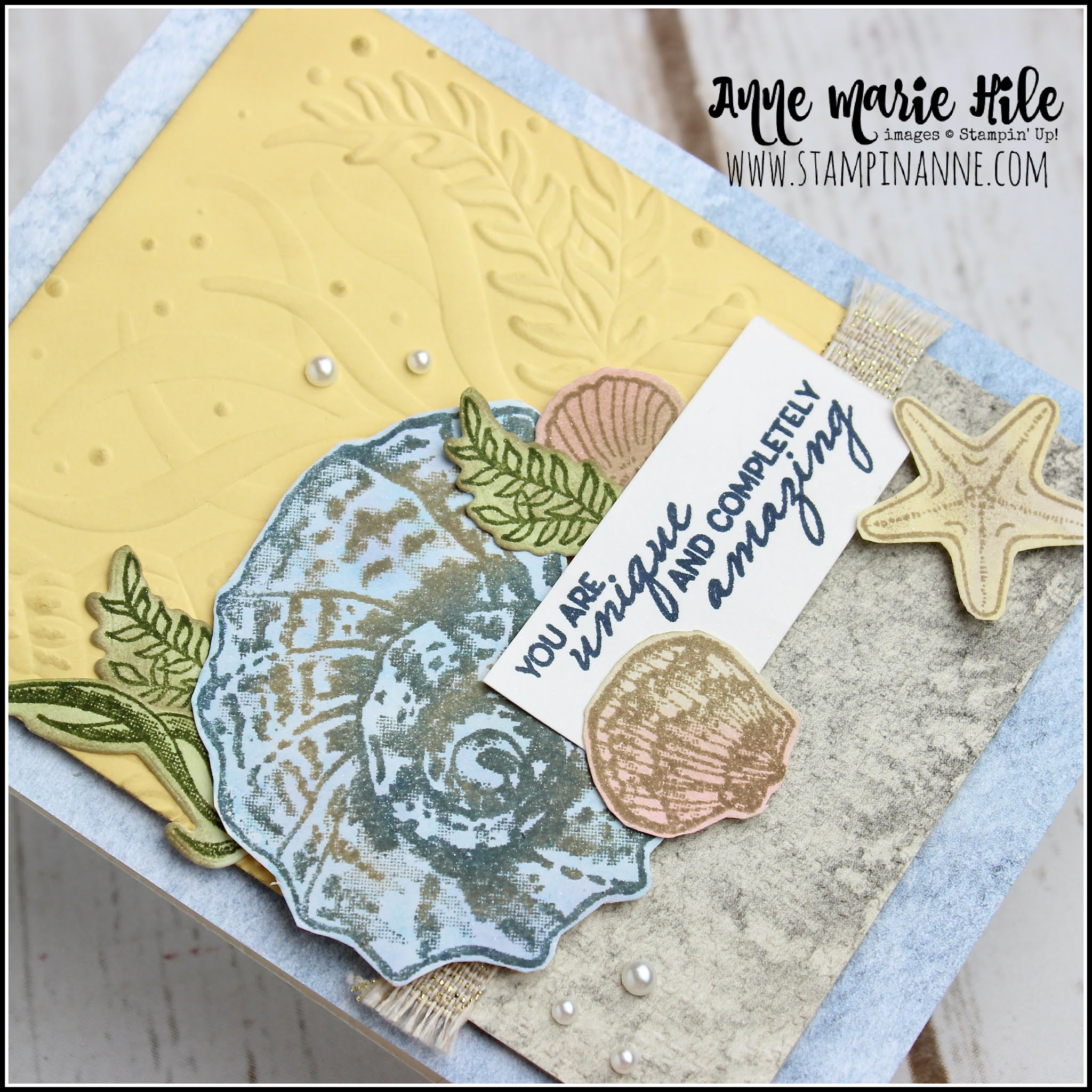 Stampin' Anne: Friends are Like Seashells for PP542