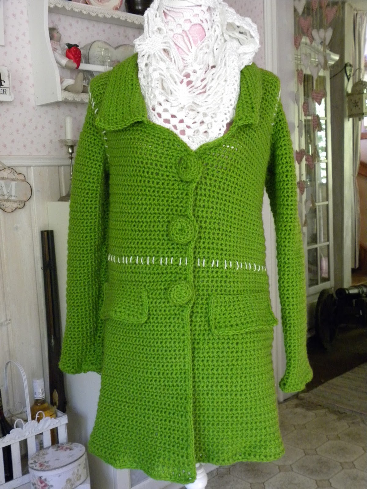 Skaparlust : Virkad kofta