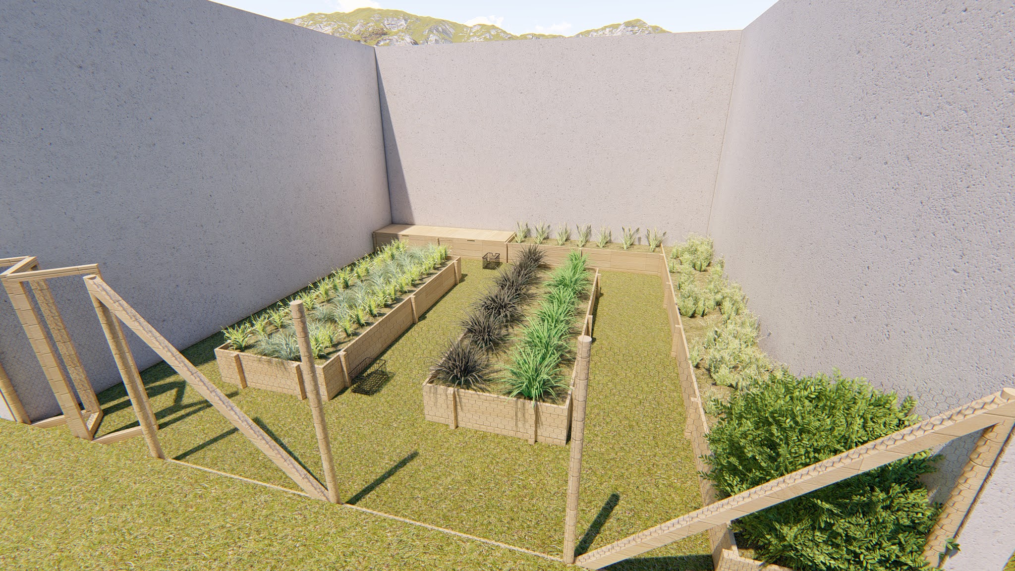 HUERTOS URBANOS: PROPUESTAS DE HUERTOS (renders)