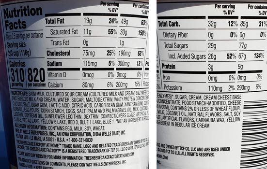 On Second Scoop: Ice Cream Reviews: Cheesecake Factory at Home ...