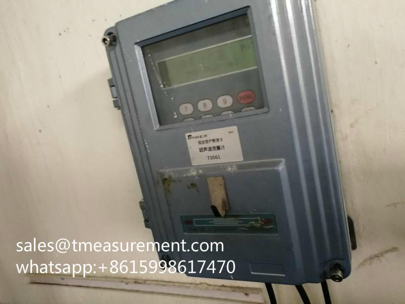 A new photo from customer but a old flow meter in it ,haha ,just guess ...