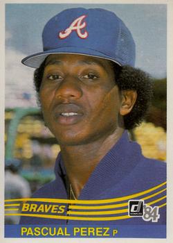 Atlanta Braves #100 Favorite Players from the 1970's: #10 PASCAL PEREZ